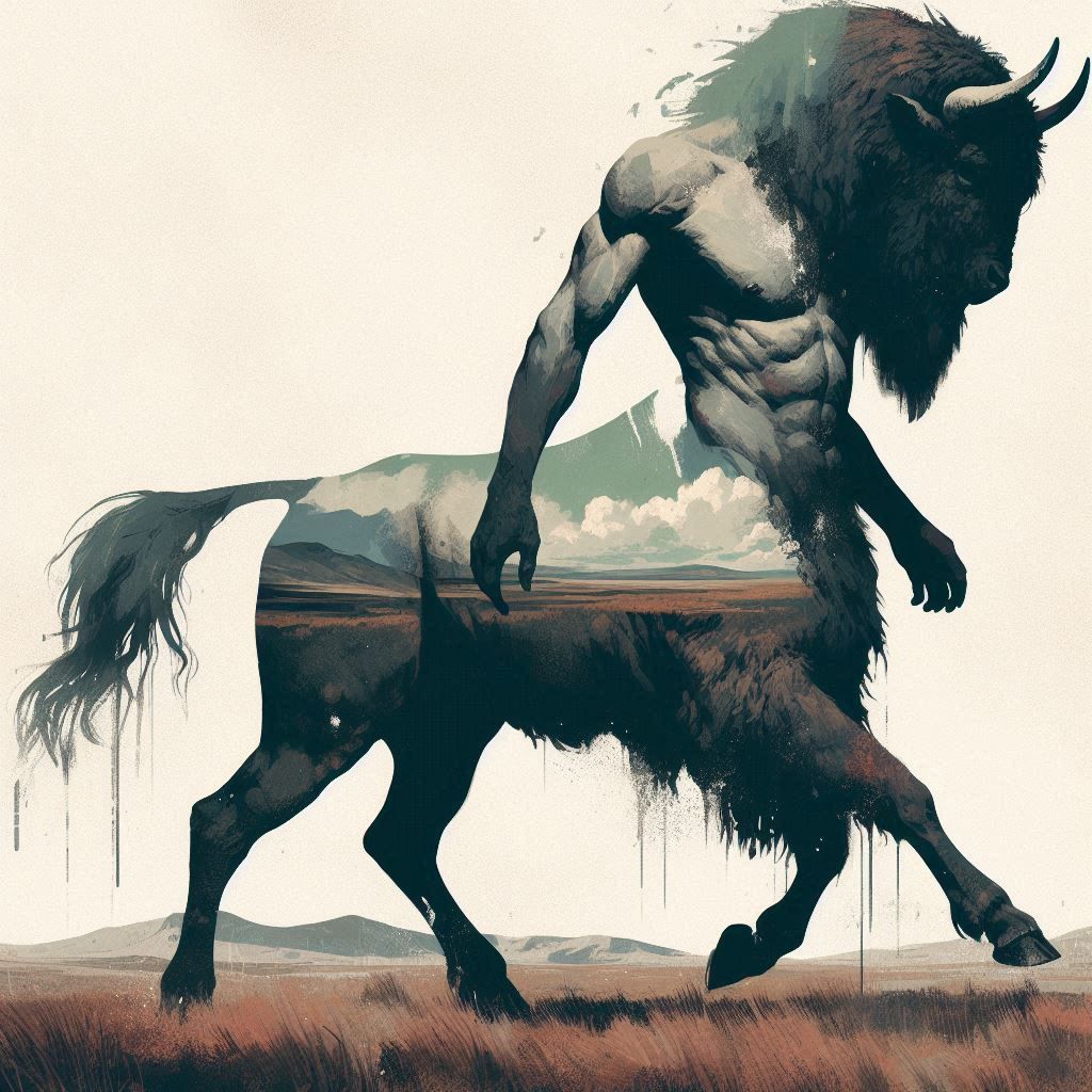 Great Plains Centaur - AI Generated Artwork - NightCafe Creator