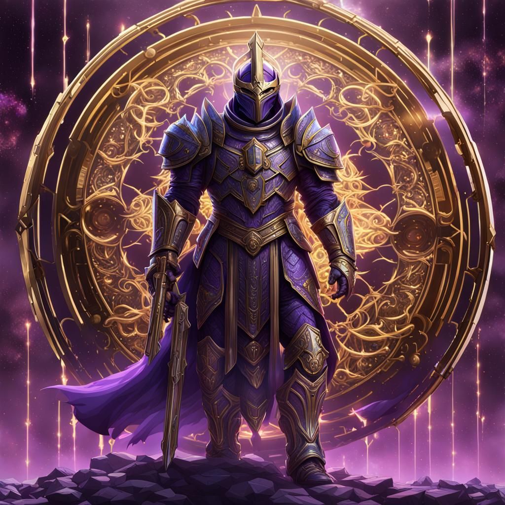 Cosmic knight. - AI Generated Artwork - NightCafe Creator