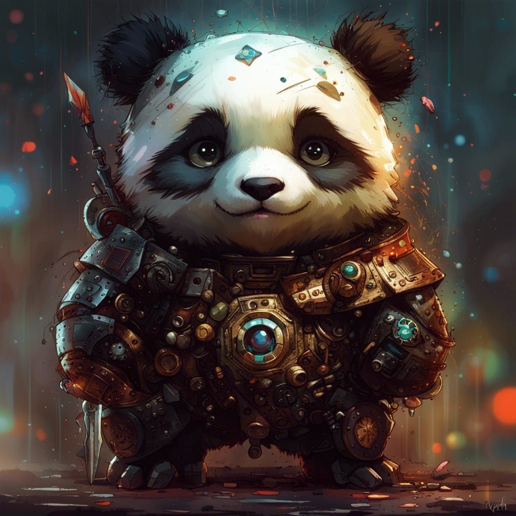 Super Panda 🐼 - AI Generated Artwork - NightCafe Creator