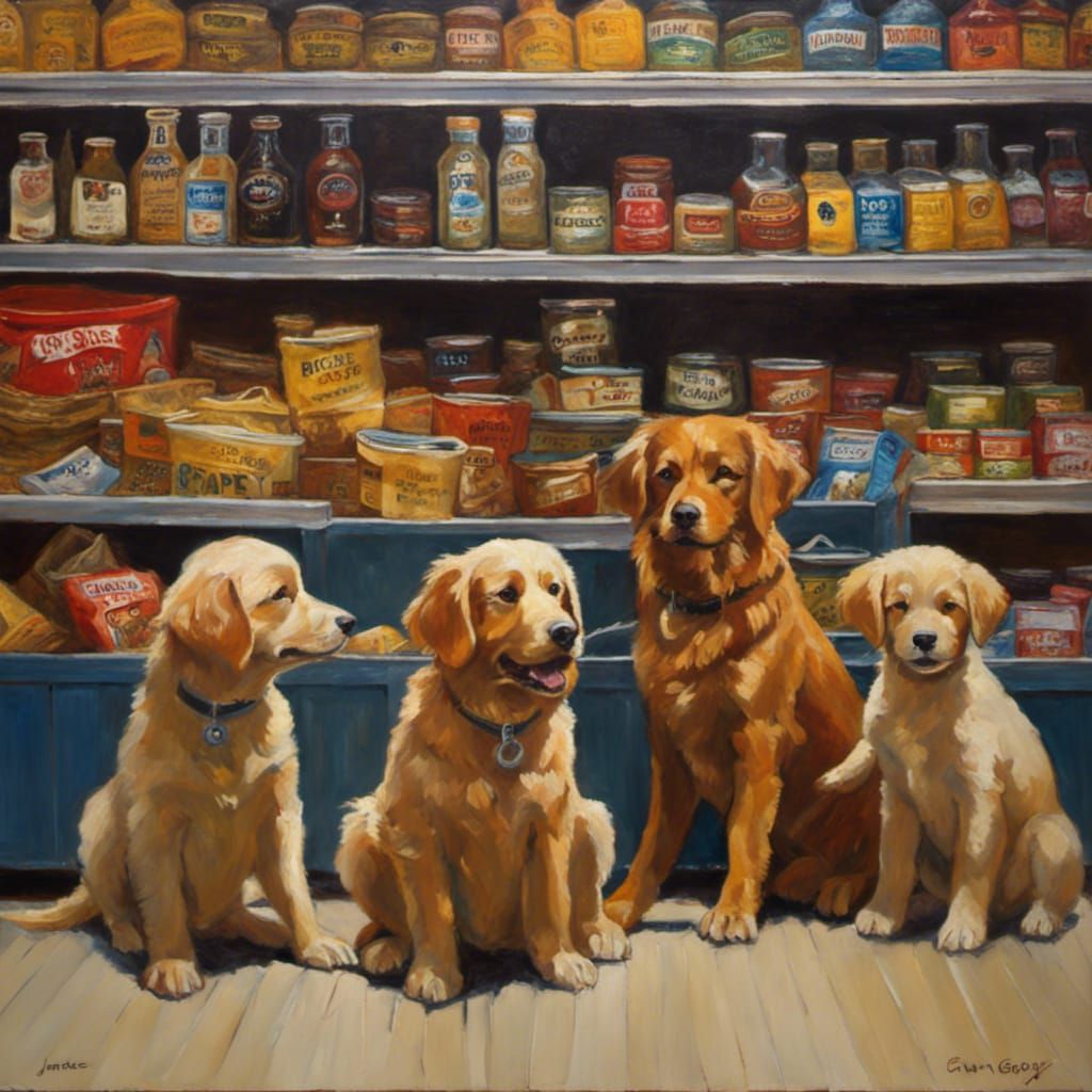 Sit nicely then you can pick your favourite cheese - AI Generated ...