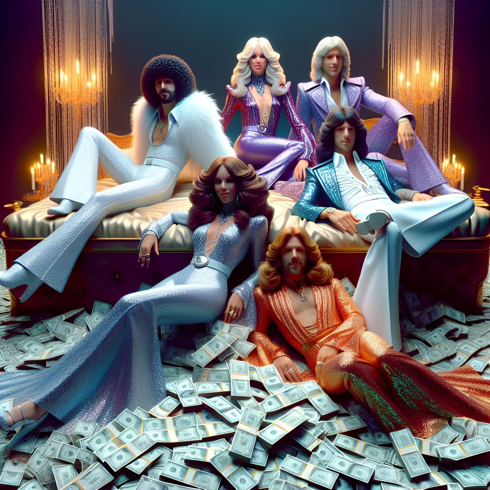 Abba - AI Generated Artwork - NightCafe Creator