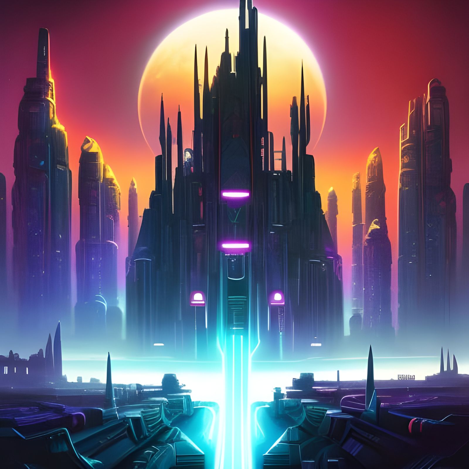 Machine Might & Epic Magic - AI Generated Artwork - NightCafe Creator