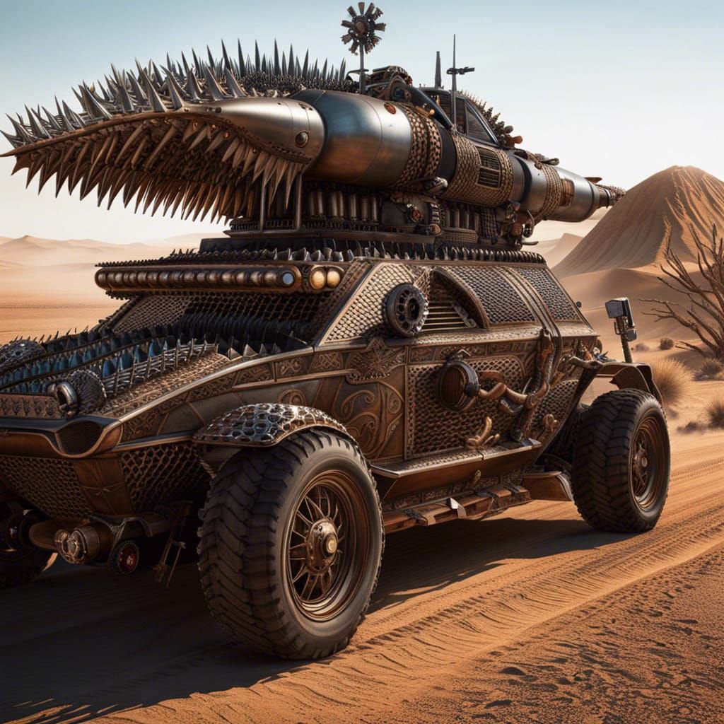 Mad Max don't know what's comin' for him! - AI Generated Artwork ...
