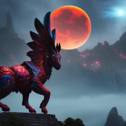 Cursed Beast - AI Generated Artwork - NightCafe Creator