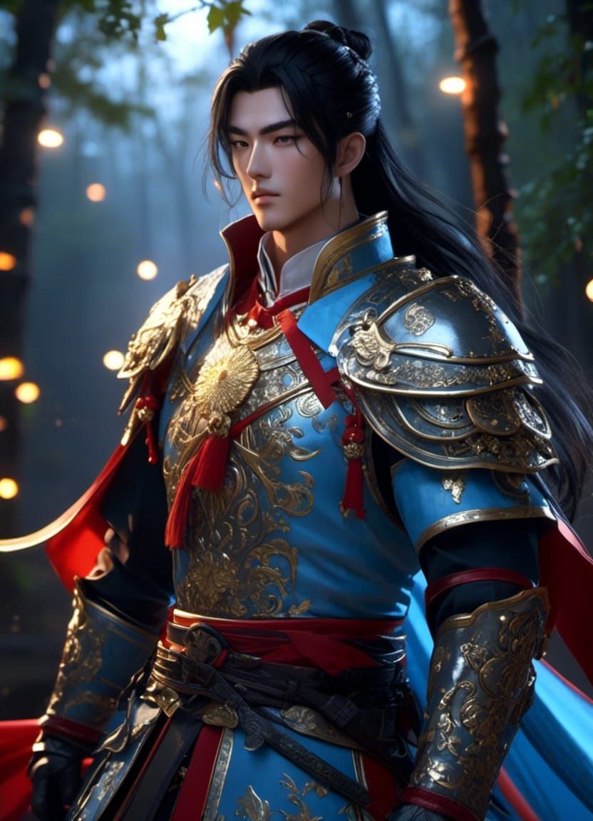 wuxia man - AI Generated Artwork - NightCafe Creator