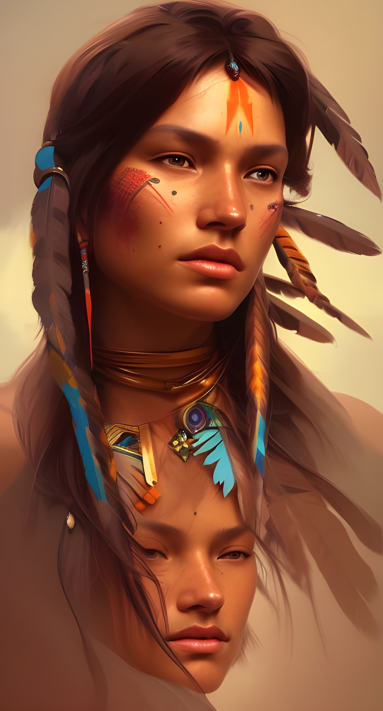 Native American - AI Generated Artwork - NightCafe Creator