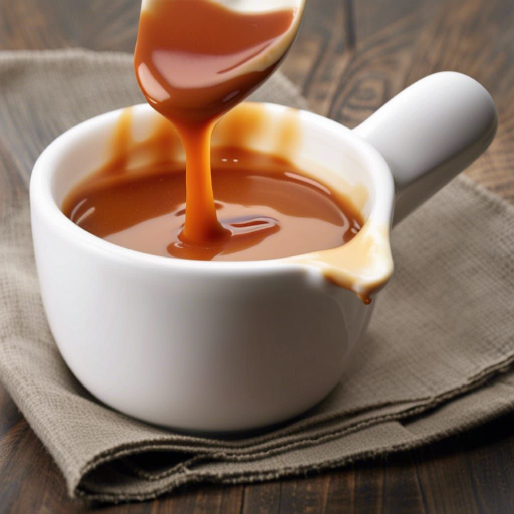 caramel sauce - AI Generated Artwork - NightCafe Creator