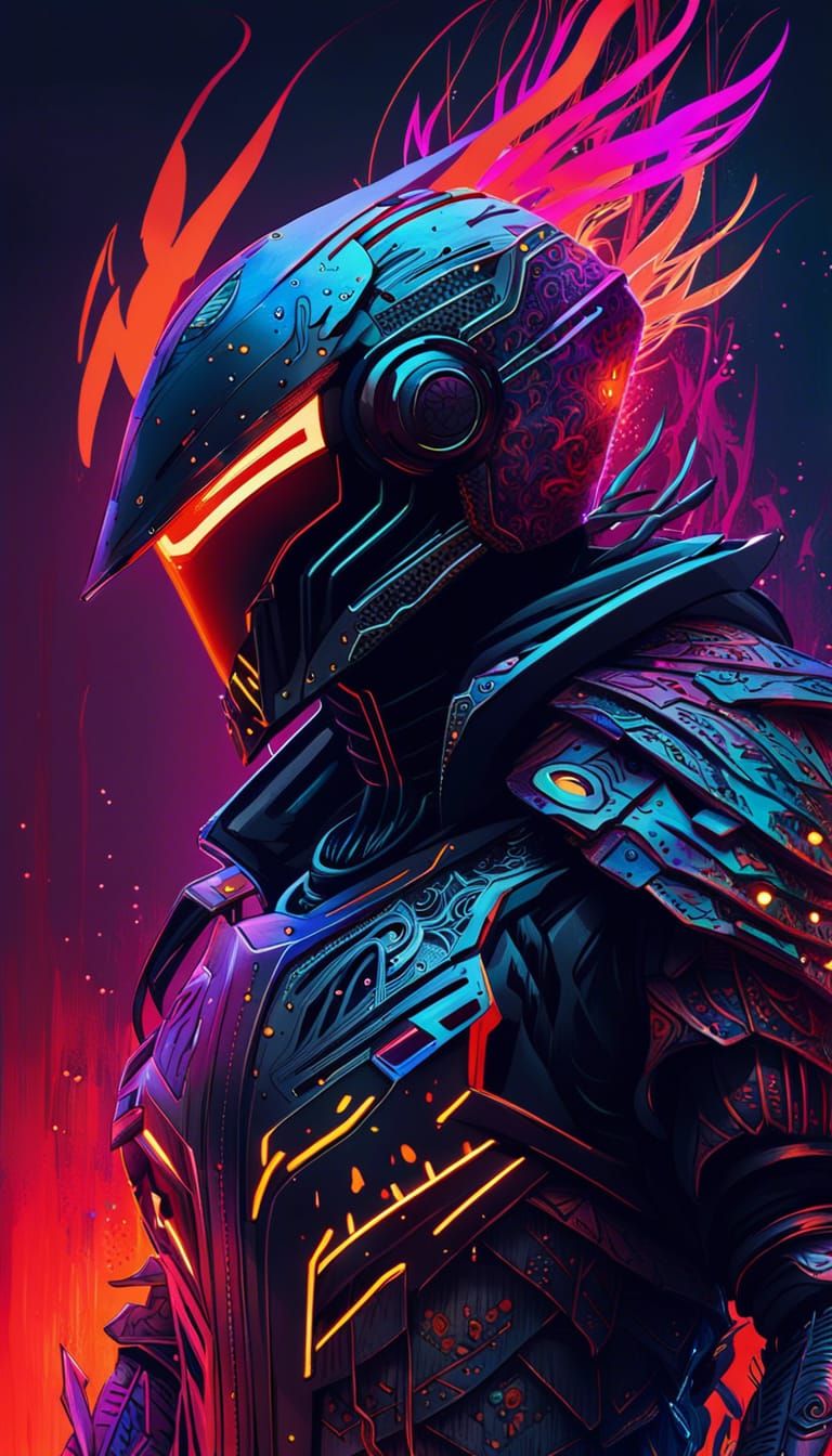 Xaras - The Edge Runner - AI Generated Artwork - NightCafe Creator