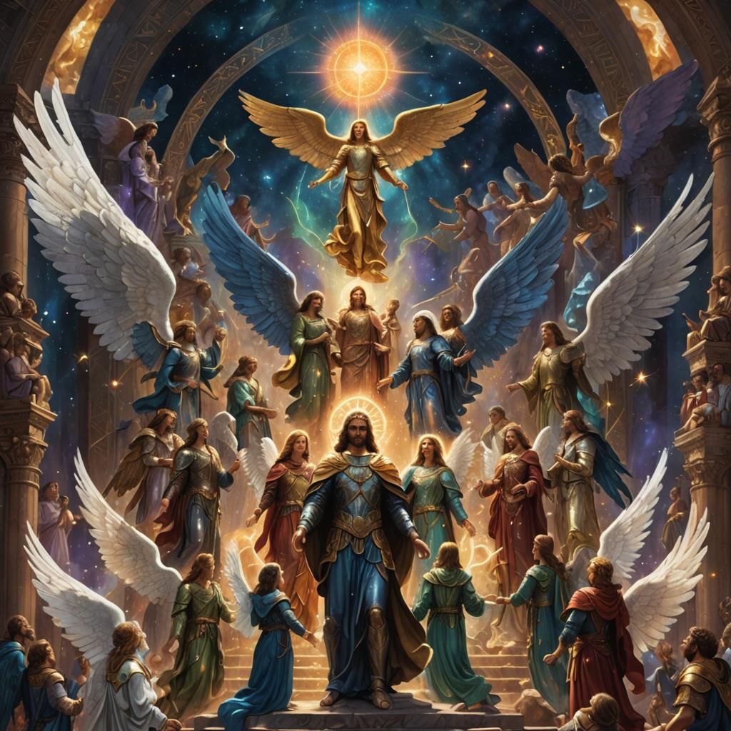 Archangels, Shem Angels and Enochian Angels gathering for a Conference ...