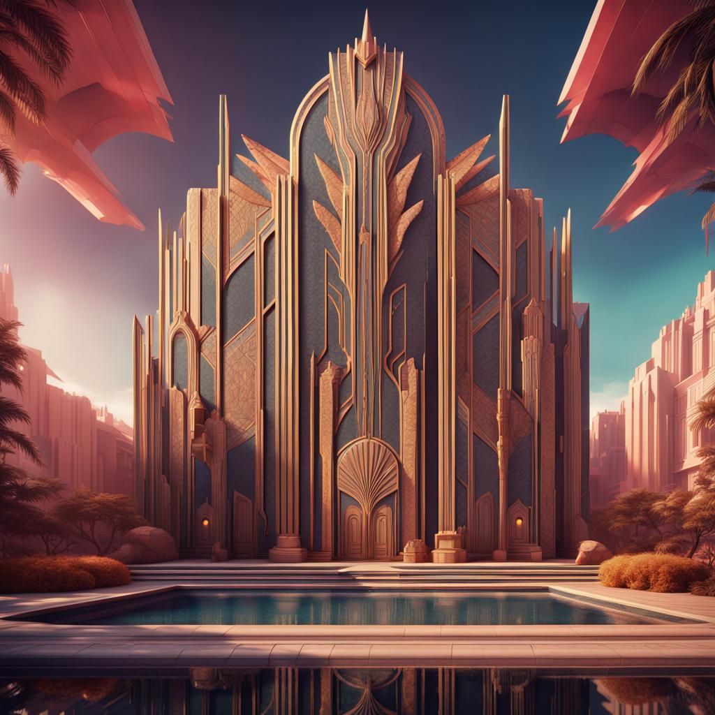 Art Deco - AI Generated Artwork - NightCafe Creator