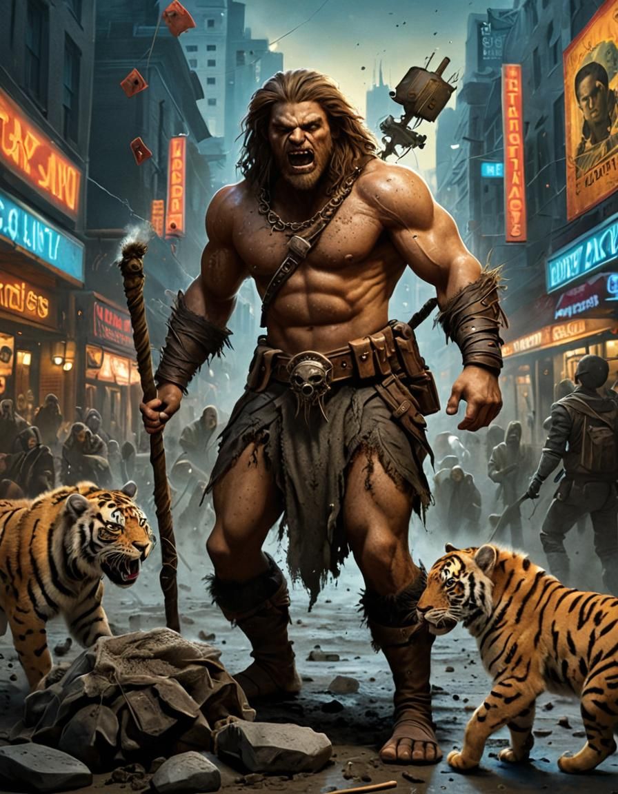 Caveman - AI Generated Artwork - NightCafe Creator