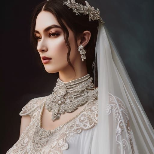 Beautiful bride!!! - AI Generated Artwork - NightCafe Creator