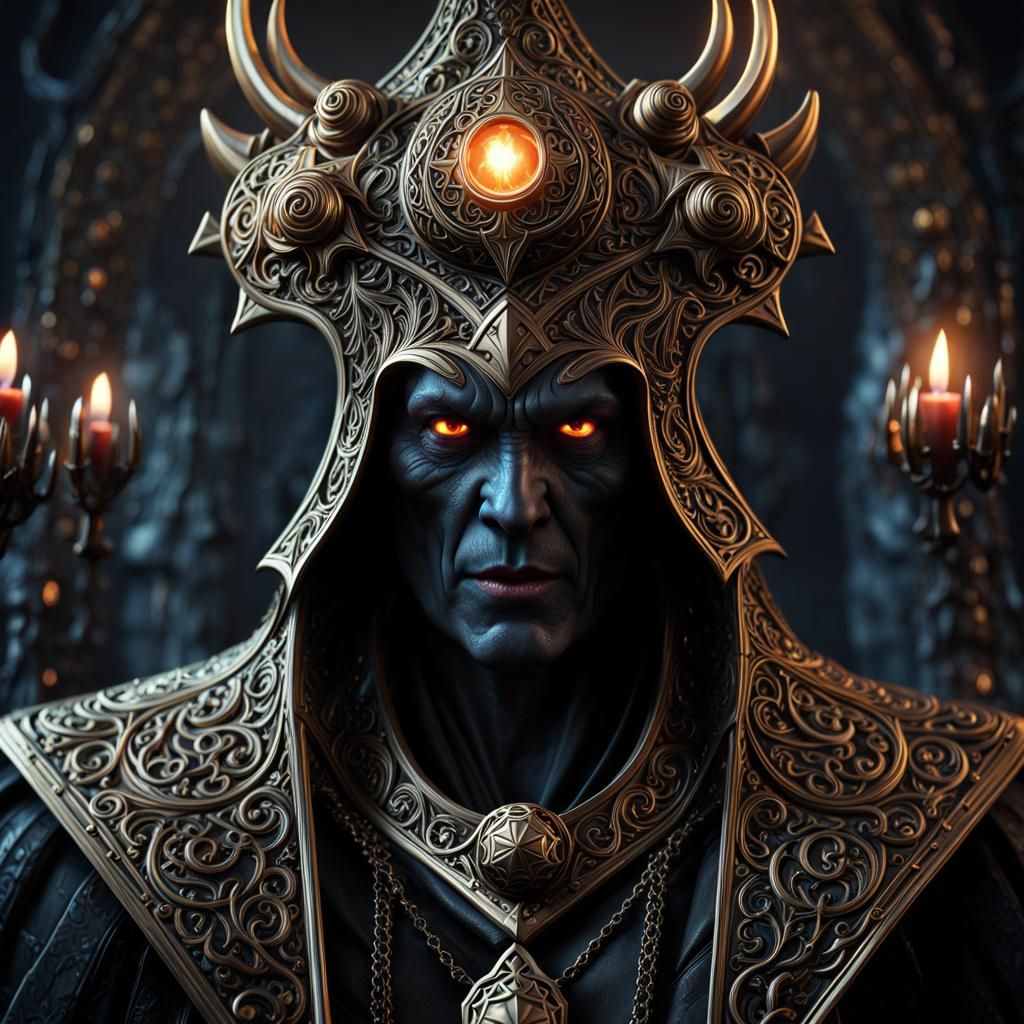 Warlock Overlord - AI Generated Artwork - NightCafe Creator