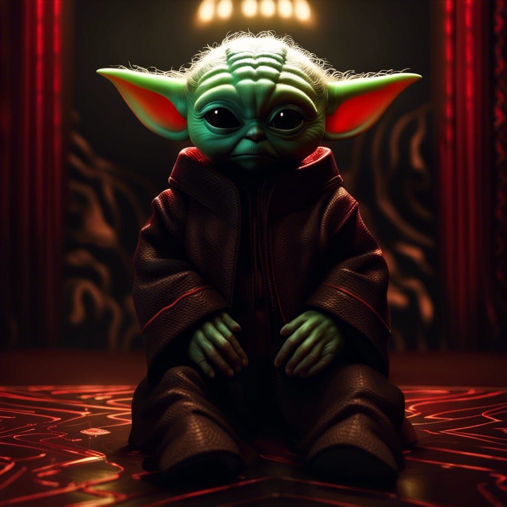 Sith Lord Grogu - AI Generated Artwork - NightCafe Creator