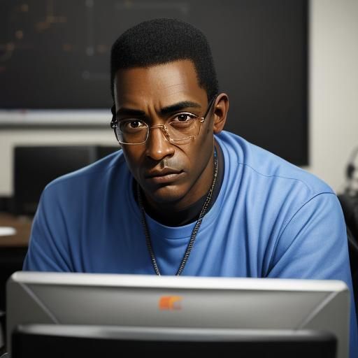 Miles Bennett Dyson : Portrait - AI Generated Artwork - NightCafe Creator