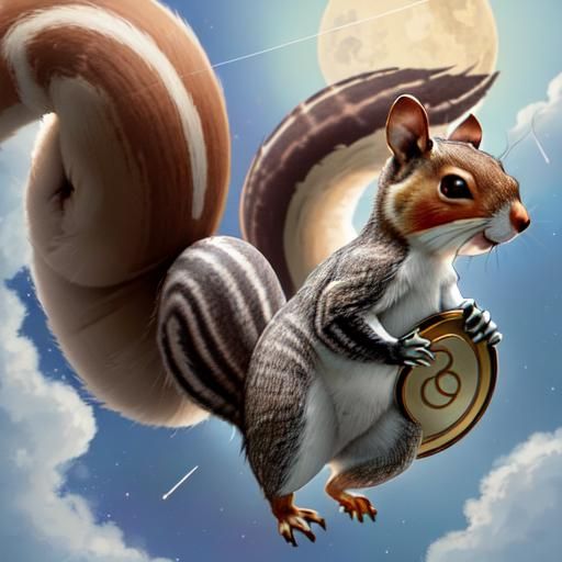 An adult Alien Squirrel - AI Generated Artwork - NightCafe Creator