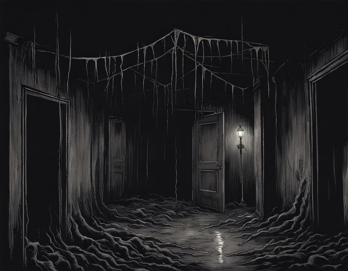 Night terror; horror, sinister, Macabre, Evil, Death, entropy, dark ...