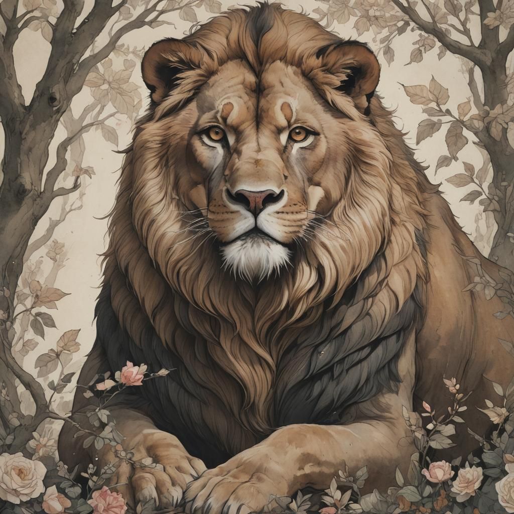 The Beautiful Beast - AI Generated Artwork - NightCafe Creator