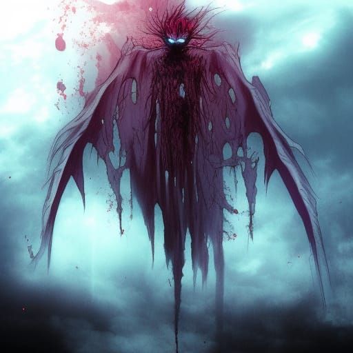 Ghostly Wizard - AI Generated Artwork - NightCafe Creator