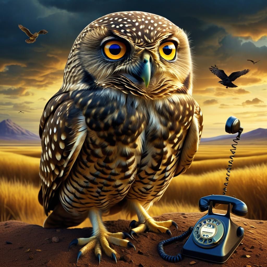 The Owl Extension - AI Generated Artwork - NightCafe Creator