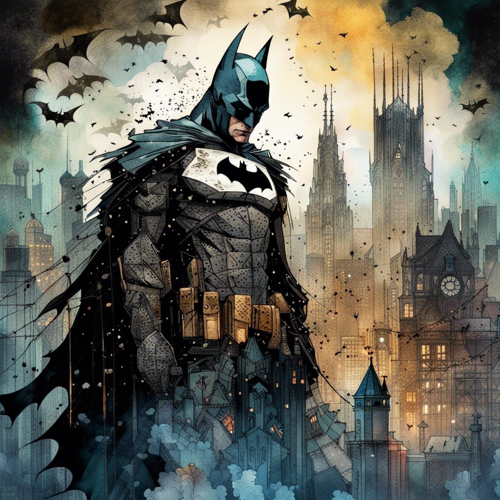 Batman - AI Generated Artwork - NightCafe Creator