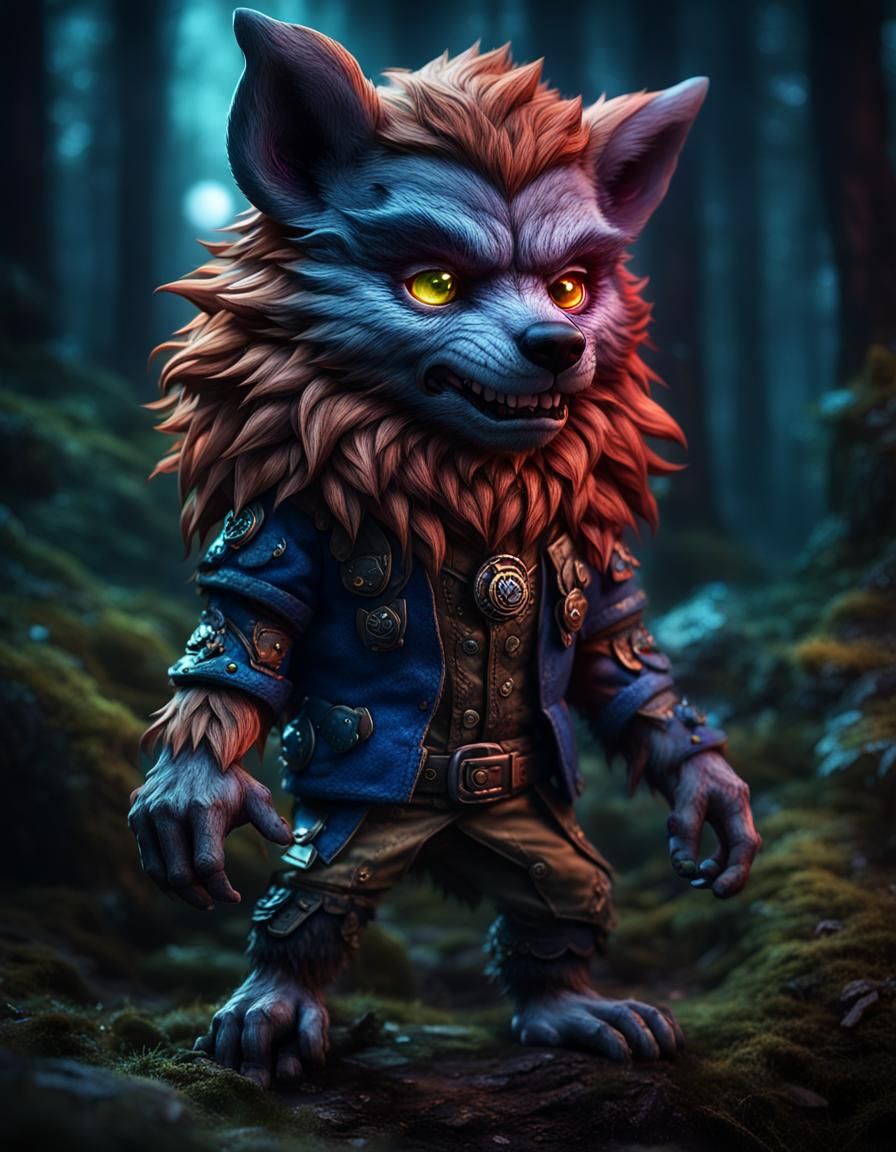 Werewolf - AI Generated Artwork - NightCafe Creator