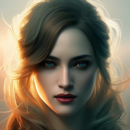 beautiful face - AI Generated Artwork - NightCafe Creator
