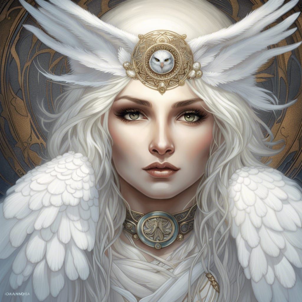 Owl queen - AI Generated Artwork - NightCafe Creator