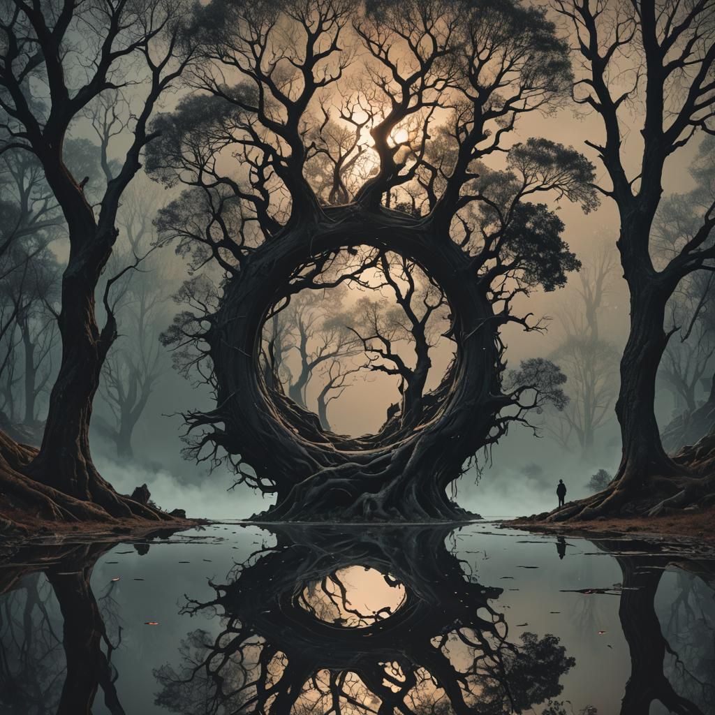 Tree Portal - AI Generated Artwork - NightCafe Creator