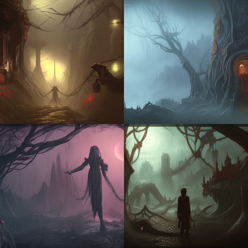 creepy - AI Generated Artwork - NightCafe Creator