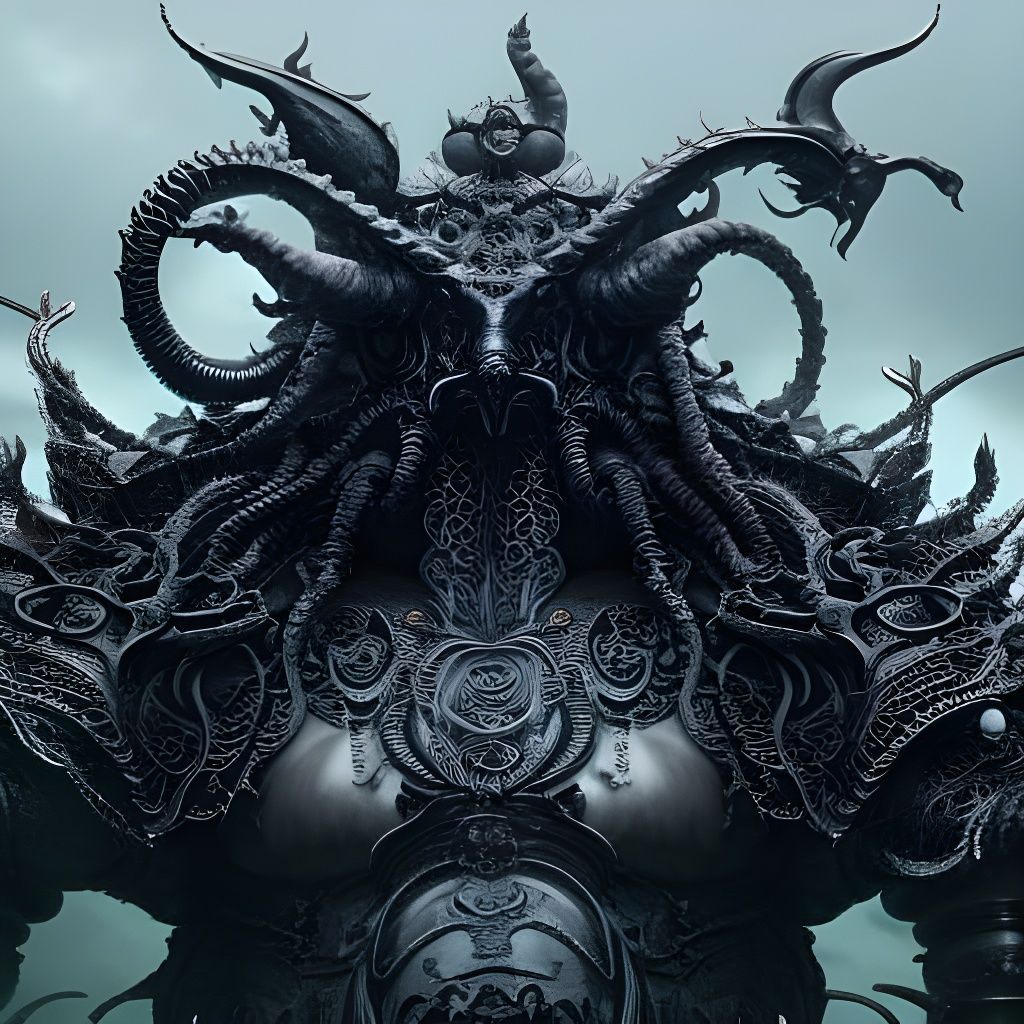 Sea monster lord - AI Generated Artwork - NightCafe Creator