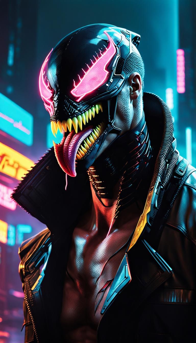 Cyber Venom - AI Generated Artwork - NightCafe Creator