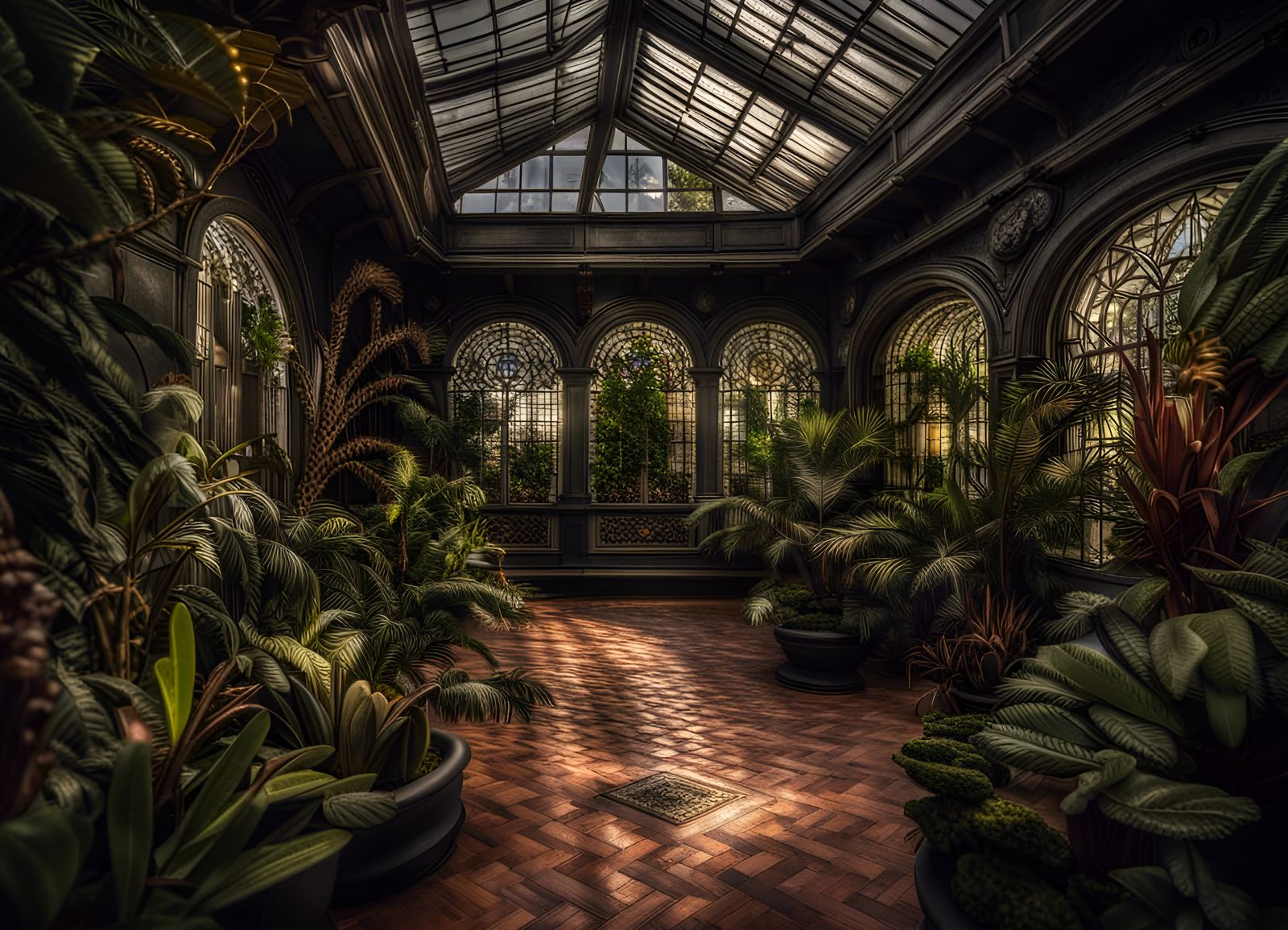 botanical museum - AI Generated Artwork - NightCafe Creator