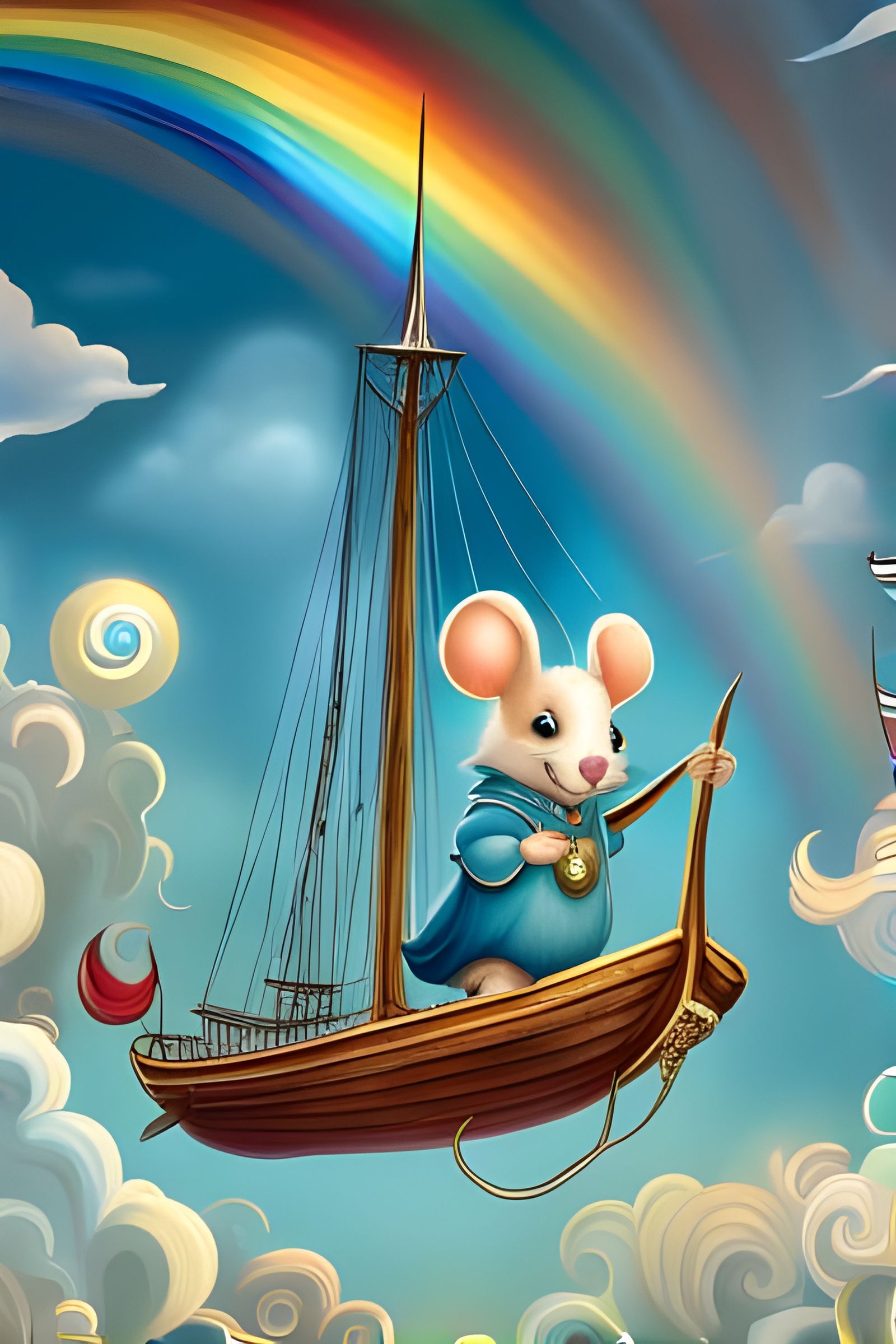 Captain mouse - AI Generated Artwork - NightCafe Creator