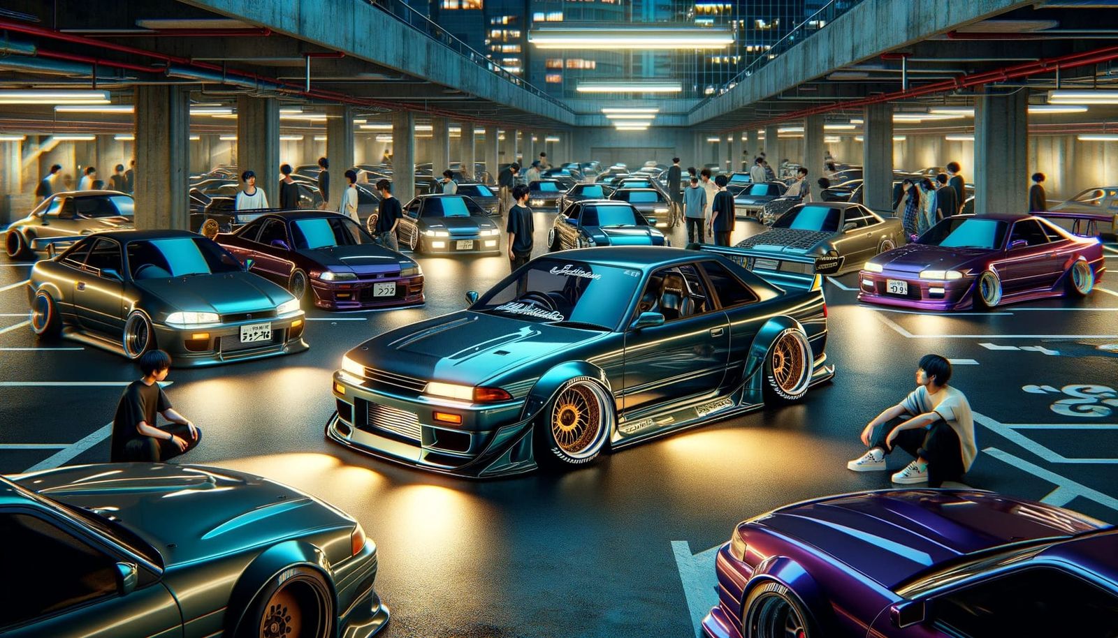 JDM Meet - AI Generated Artwork - NightCafe Creator