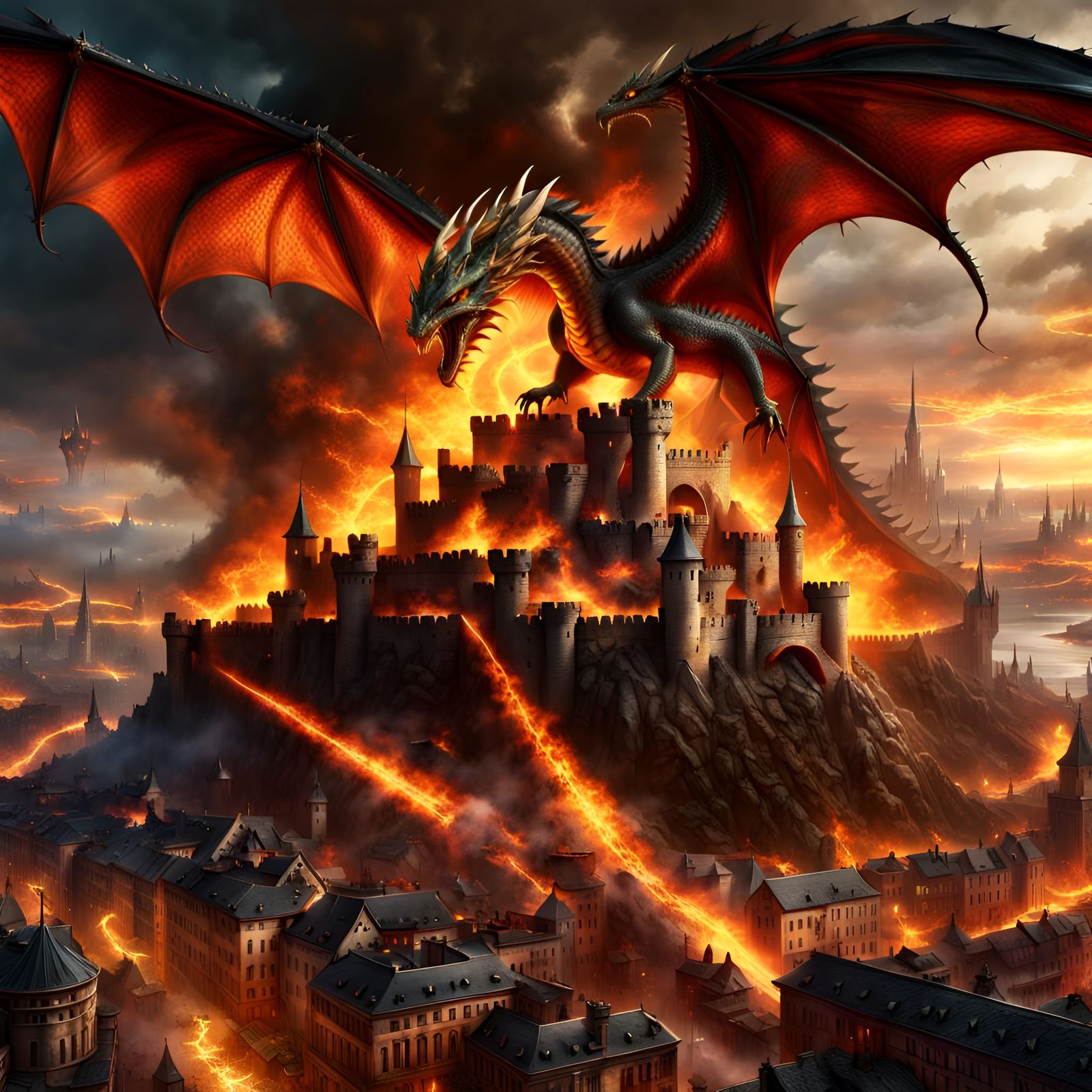 Doom from above - AI Generated Artwork - NightCafe Creator