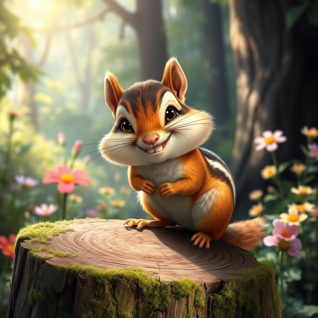 cheeky chipmunk , sassy smart aleck , attitude