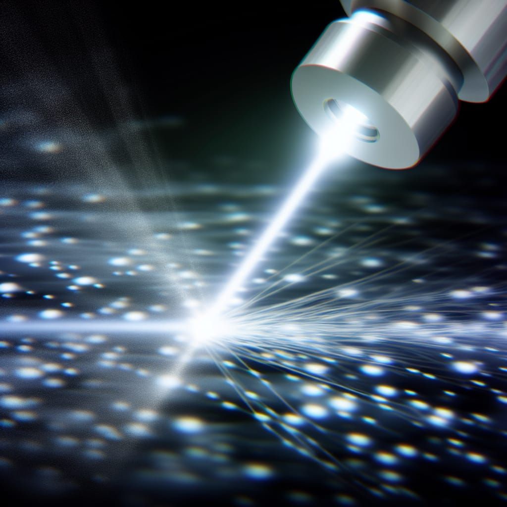 Flow Cytometry. - AI Generated Artwork - NightCafe Creator