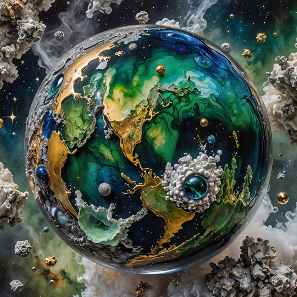 Art Earth Universe - AI Generated Artwork - NightCafe Creator