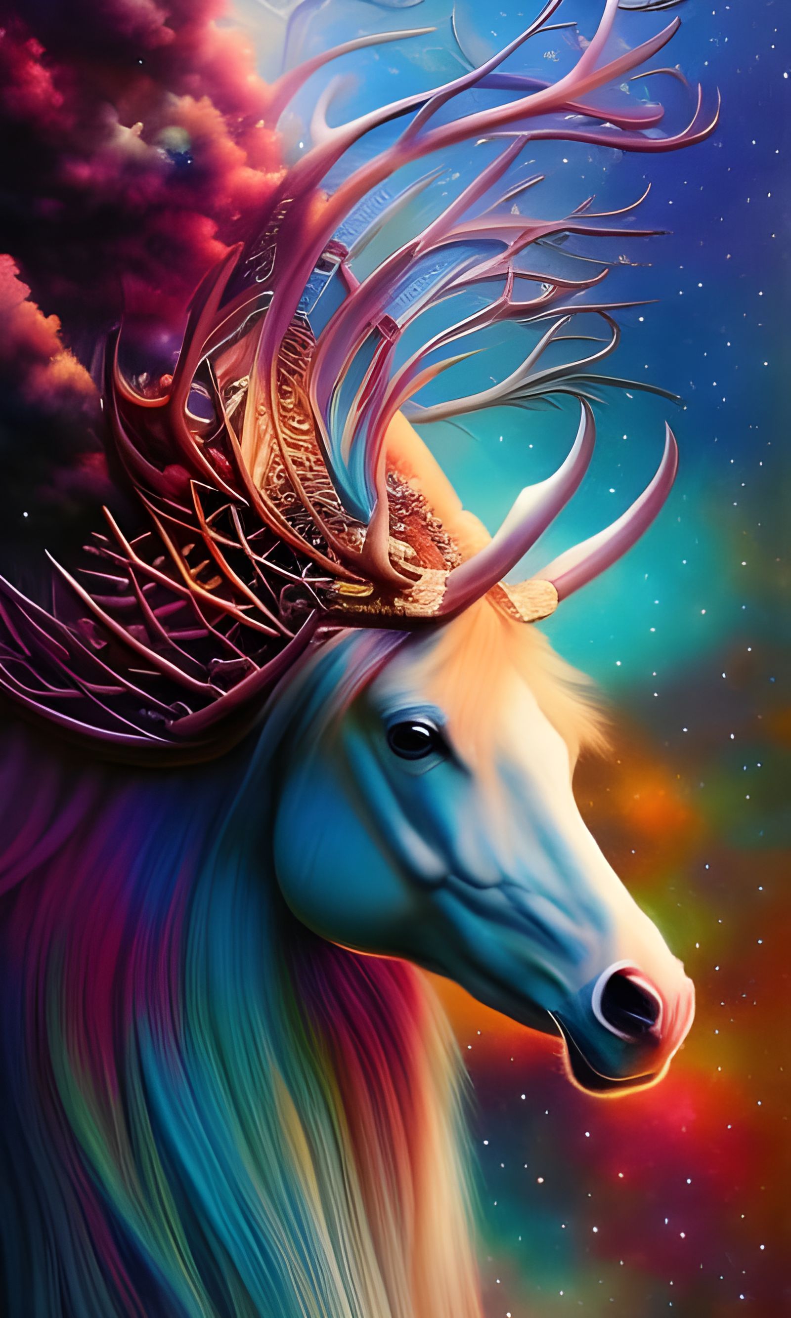 Fae Horse - AI Generated Artwork - NightCafe Creator