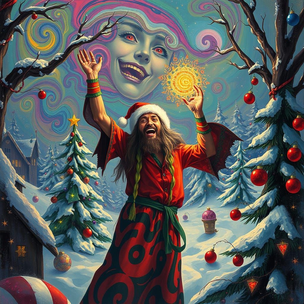 A Hippy Christmas to everboddah - Psychedelic Christmas Wond...