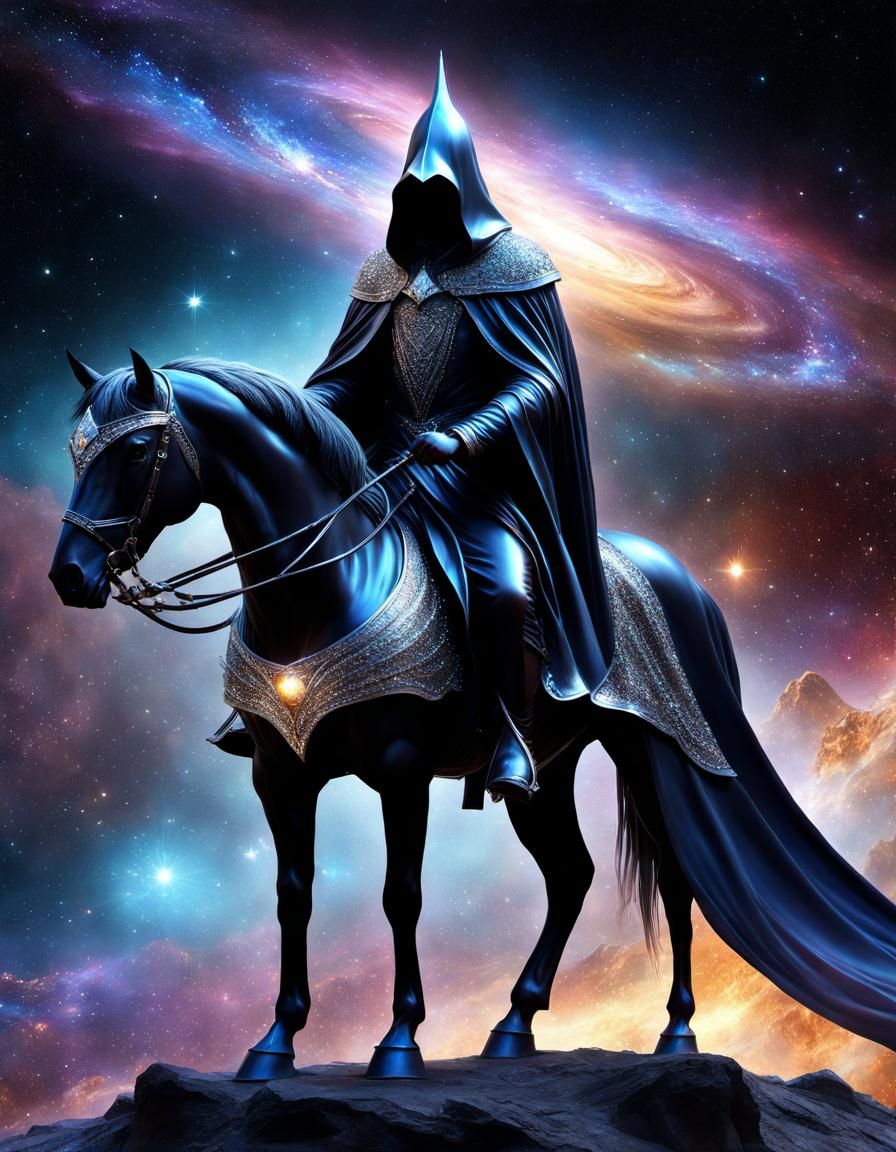 Galaxy Wizard - AI Generated Artwork - NightCafe Creator