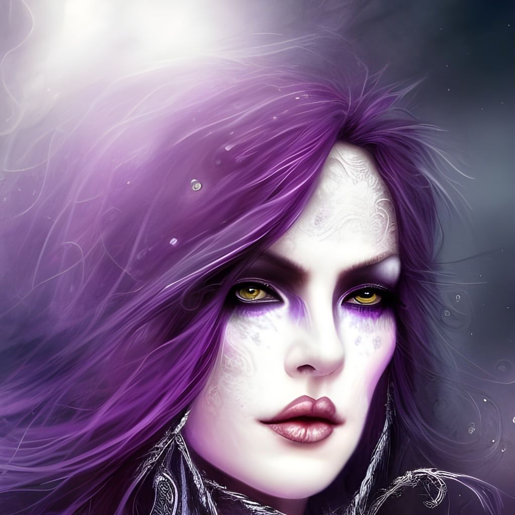 beautiful warlock - AI Generated Artwork - NightCafe Creator