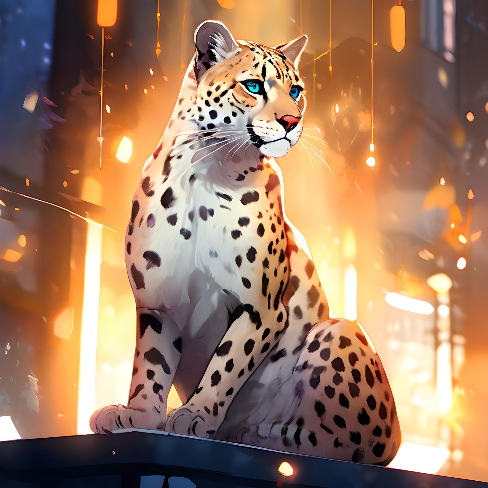 Miss Cheetah - AI Generated Artwork - NightCafe Creator