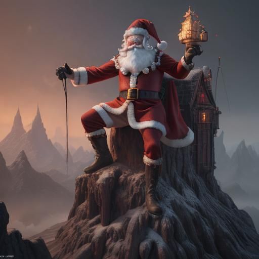 Santa Claus - AI Generated Artwork - NightCafe Creator