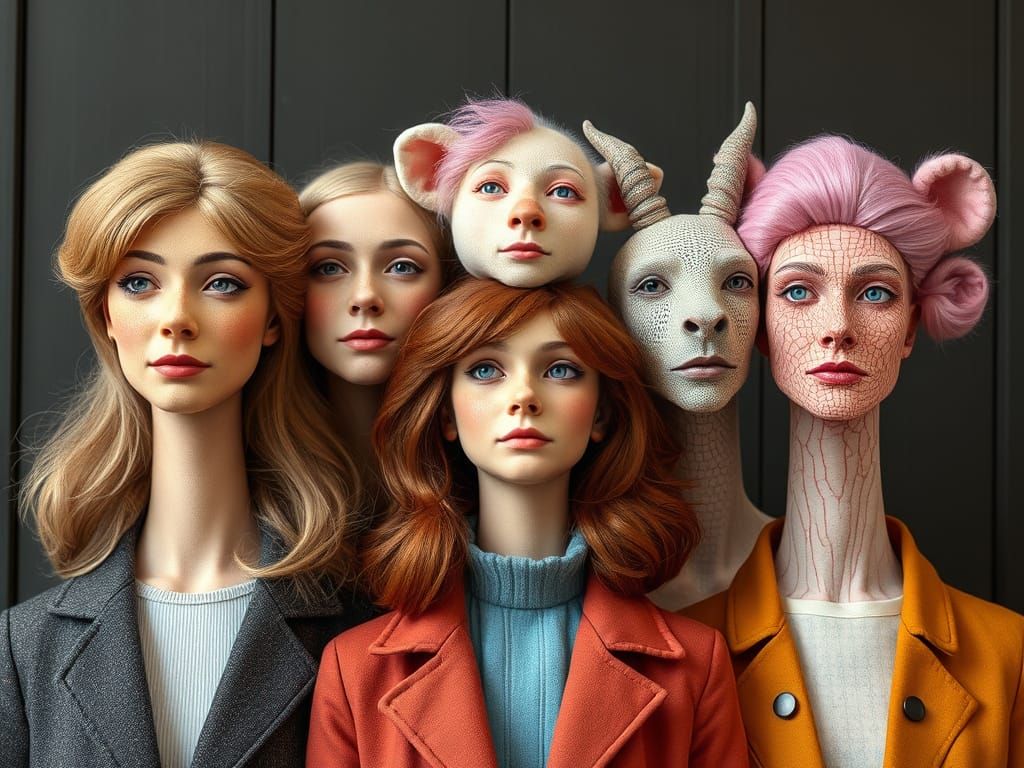 Superfluous Heads for Days You Don't Want to be Yourself