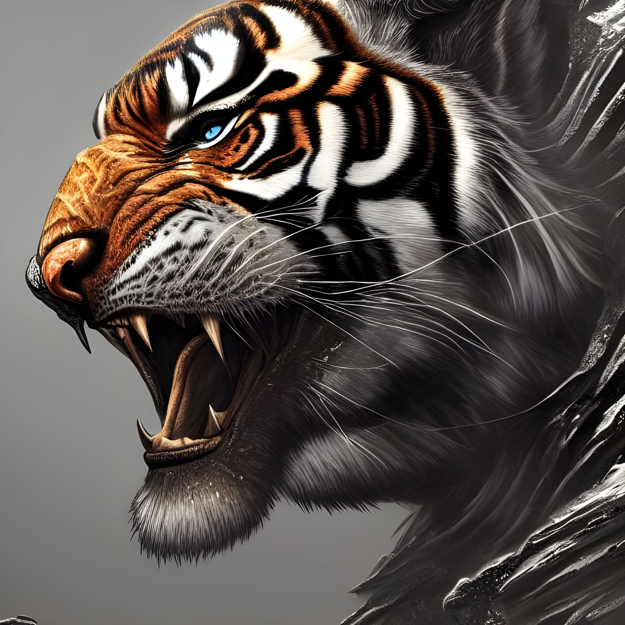 Rajah the Tiger : r/nightcafe