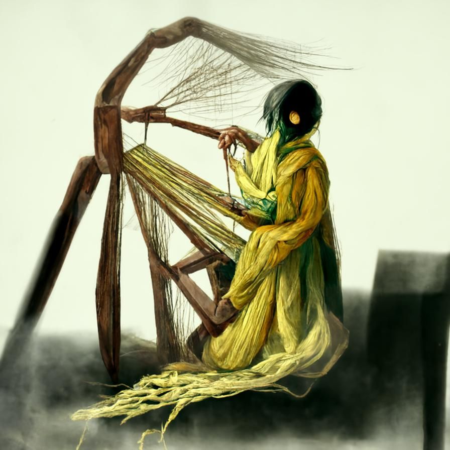 The weaver - AI Generated Artwork - NightCafe Creator