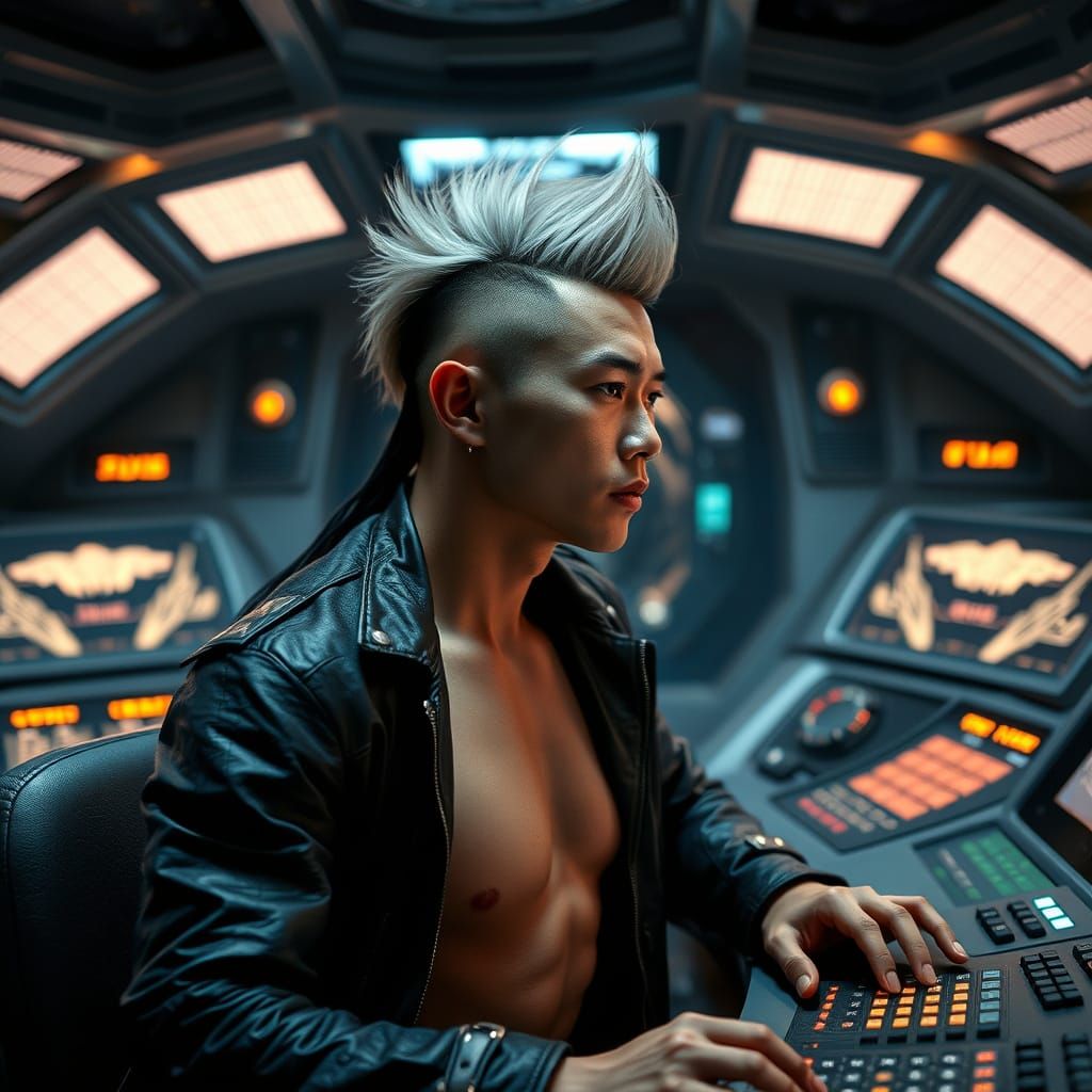 Maquis operative - Sci-Fi Starship Operative in Dark Futuris...