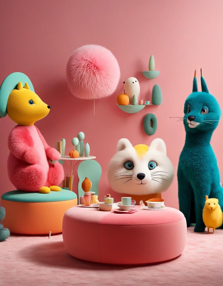 Pokey Guys & Girly-Gals - AI Generated Artwork - NightCafe Creator